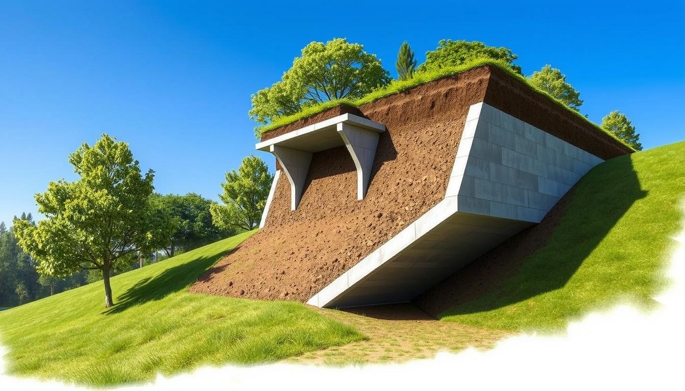 Cantilevered Retaining Walls: A Structural Solution Cantilevered Retaining Walls: A Structural Solution